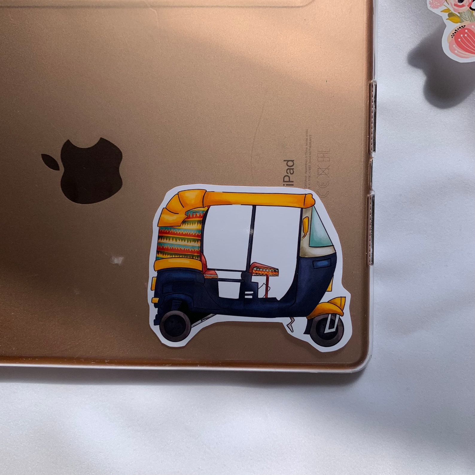 Rickshaw Sticker Indian Pakistani Desi Stickers - Etsy