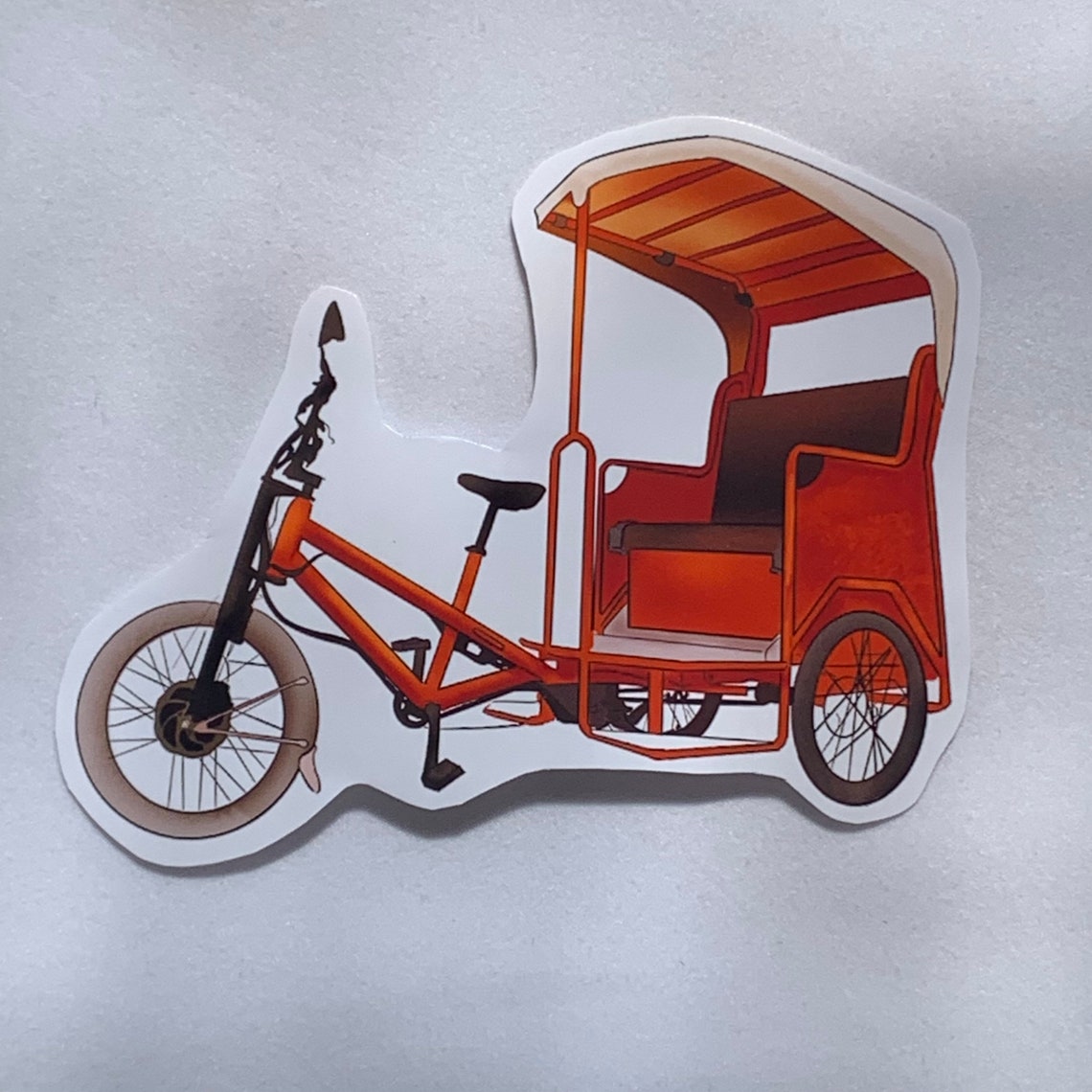 Rickshaw Sticker Indian Pakistani Desi Stickers | Etsy