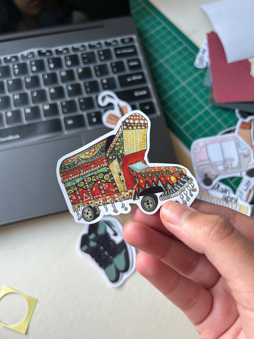 Pakistani Truck Art Sticker | Indian Pakistani Desi Stickers - Etsy