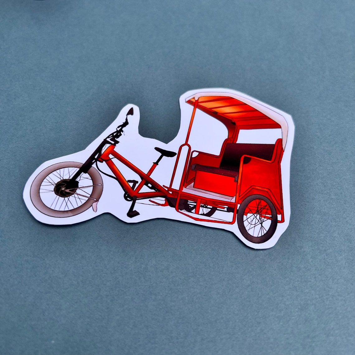 Rickshaw Sticker Indian Pakistani Desi Stickers | Etsy