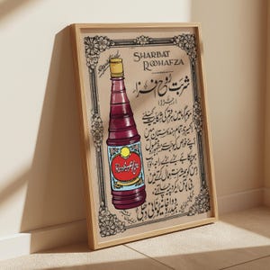 Rooh Afza Art Print - Etsy