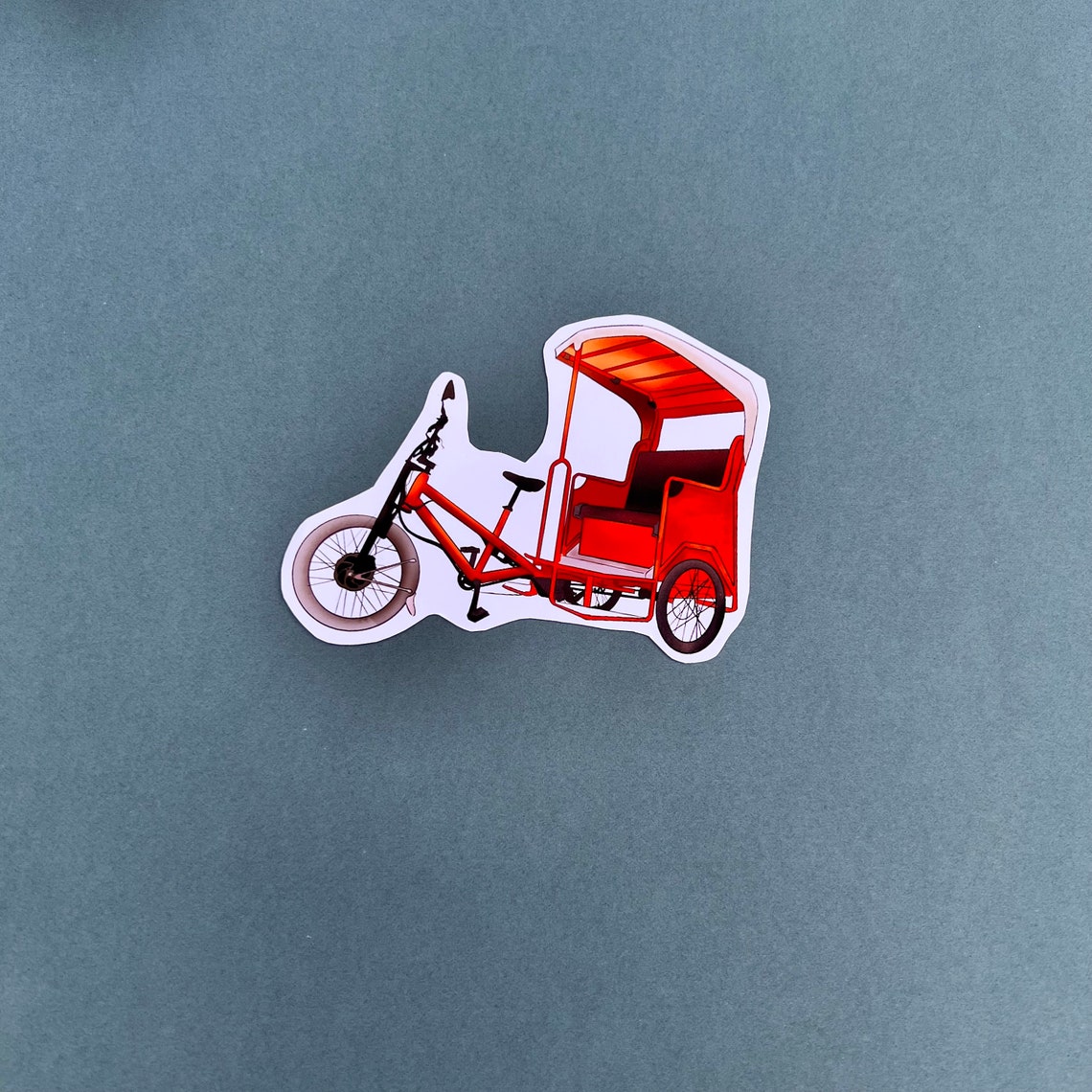 Rickshaw Sticker Indian Pakistani Desi Stickers | Etsy