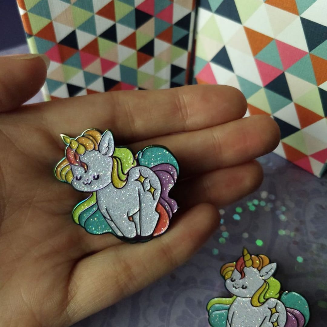 Uwunicorn Enamel Pin - Etsy