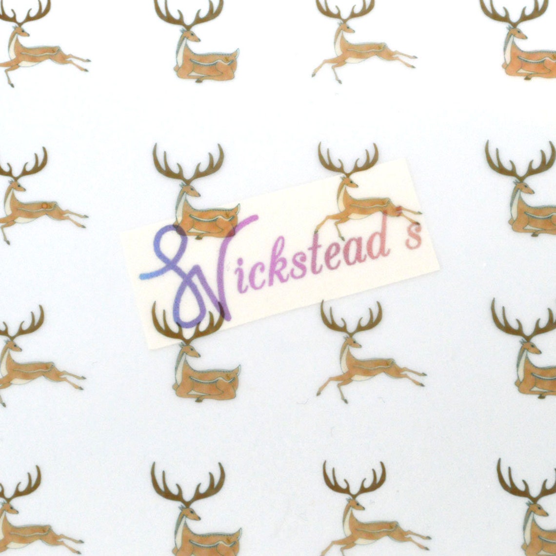 Edible Deer Transfer Sheets Sugar Art Stamps Animals Deers - Etsy