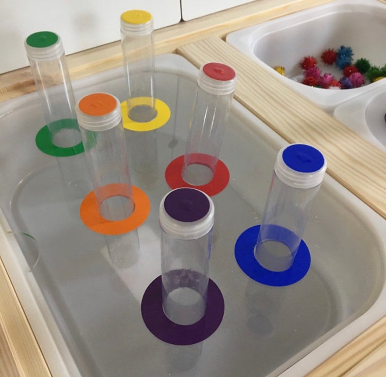 Flisat Colour Sorting Activity Sensory Play Flisat Insert - Etsy UK