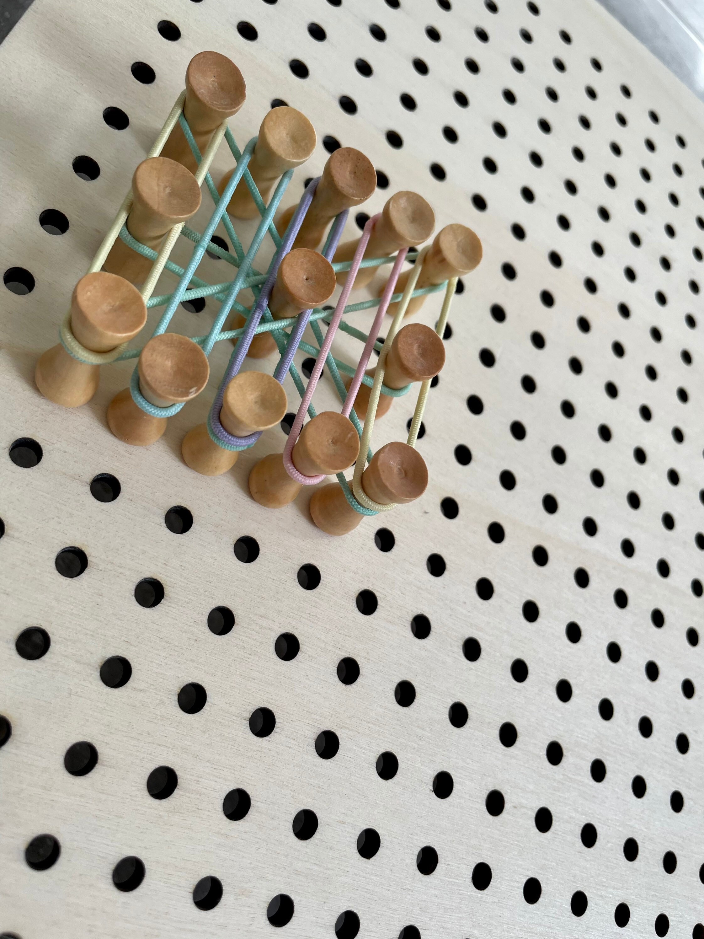 Large Trofast Peg Board Geoboard Flisat Table Insert. - Etsy