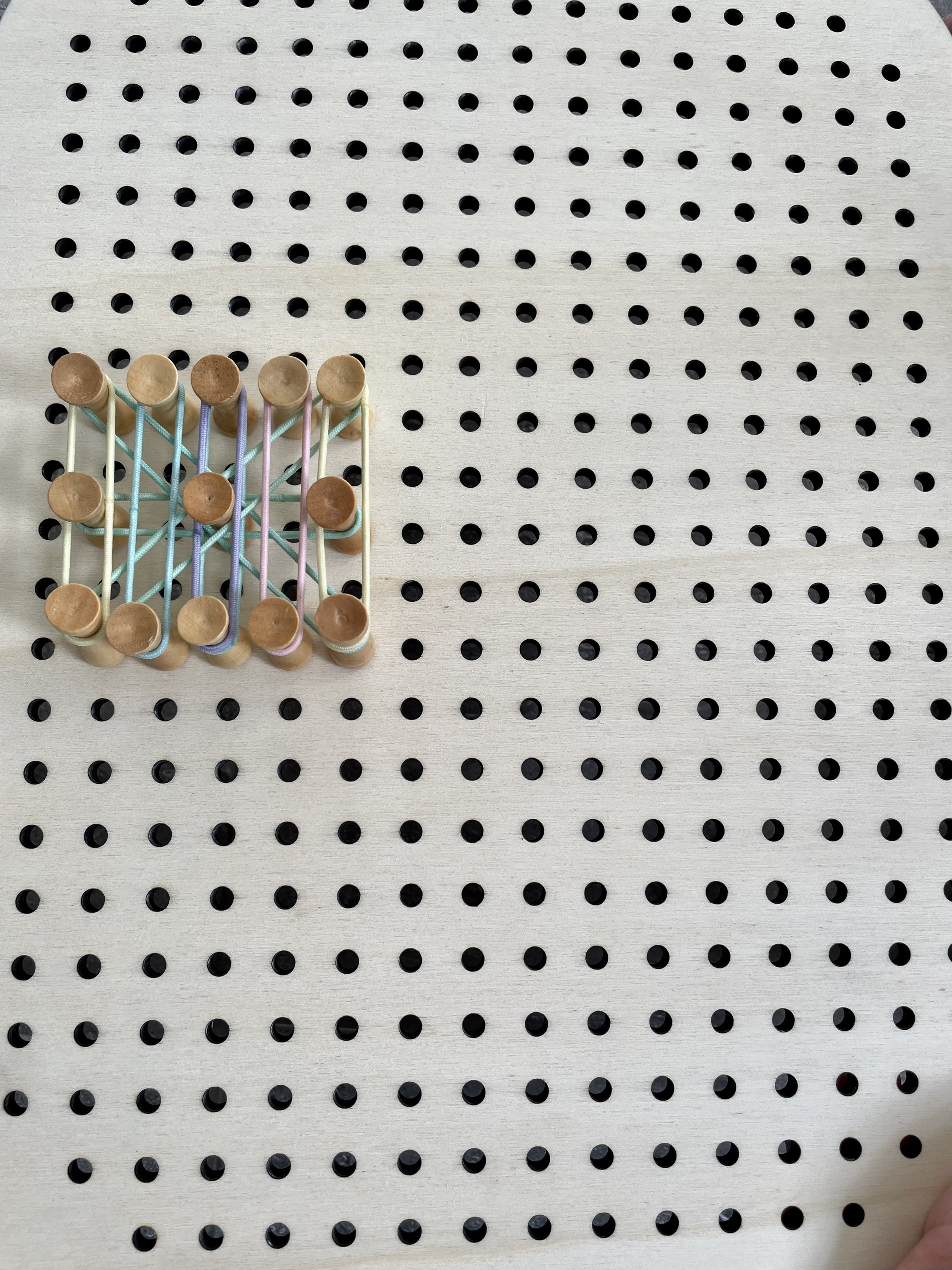 Large Trofast Peg Board Geoboard Flisat Table Insert. - Etsy