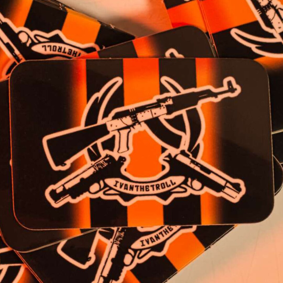 Ivan the Troll Logo Sticker - Etsy