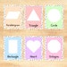 Classroom Posters Elementary School, Printable Shape Posters for ...