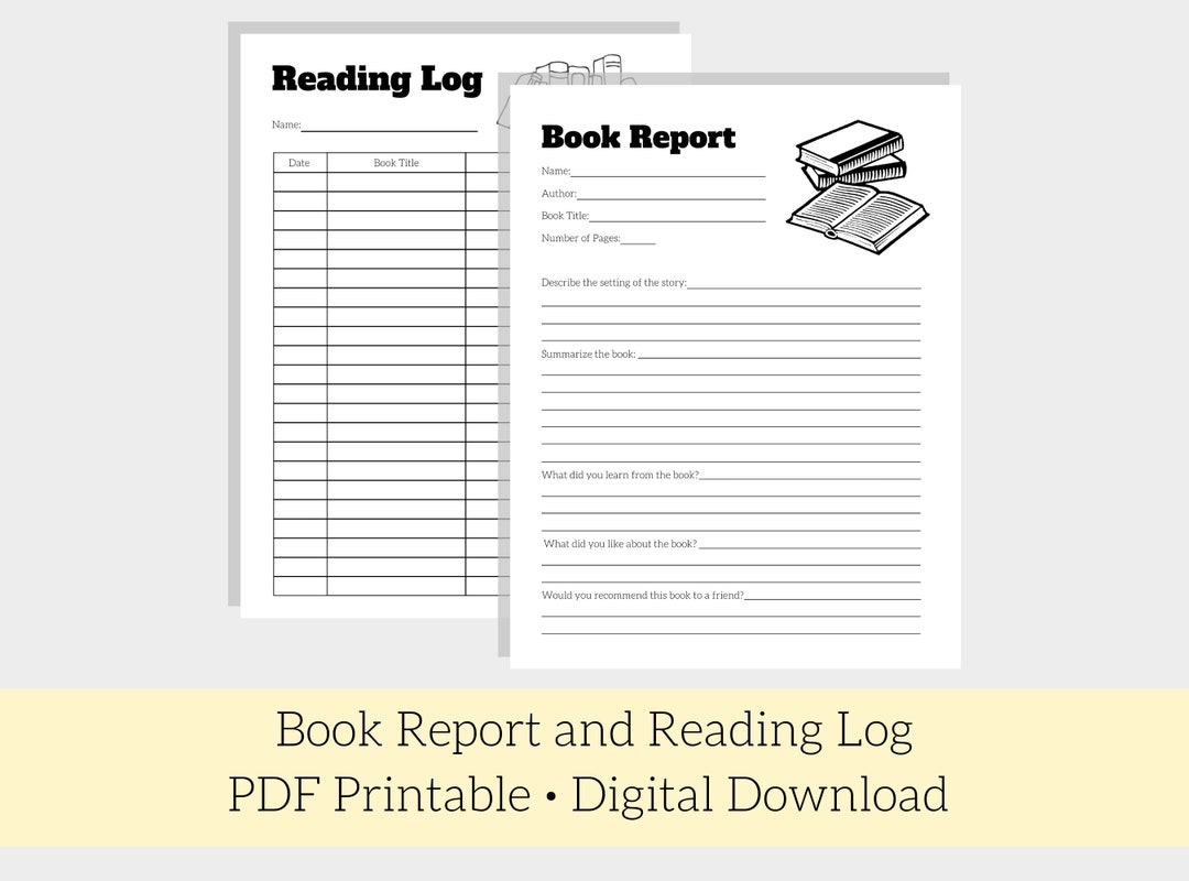 Book Reports for Kids, Homeschool Worksheets for Teachers, Homeschool ...