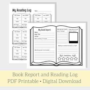 Homeschool Worksheets for Teachers, Book Report Template, Activity ...