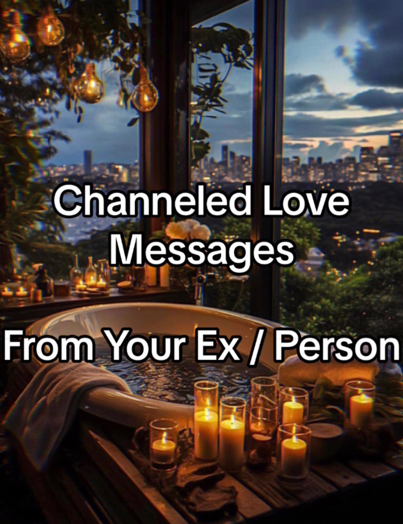 9 Channeled Love Messages From Your Person Same Hour Fast - Etsy