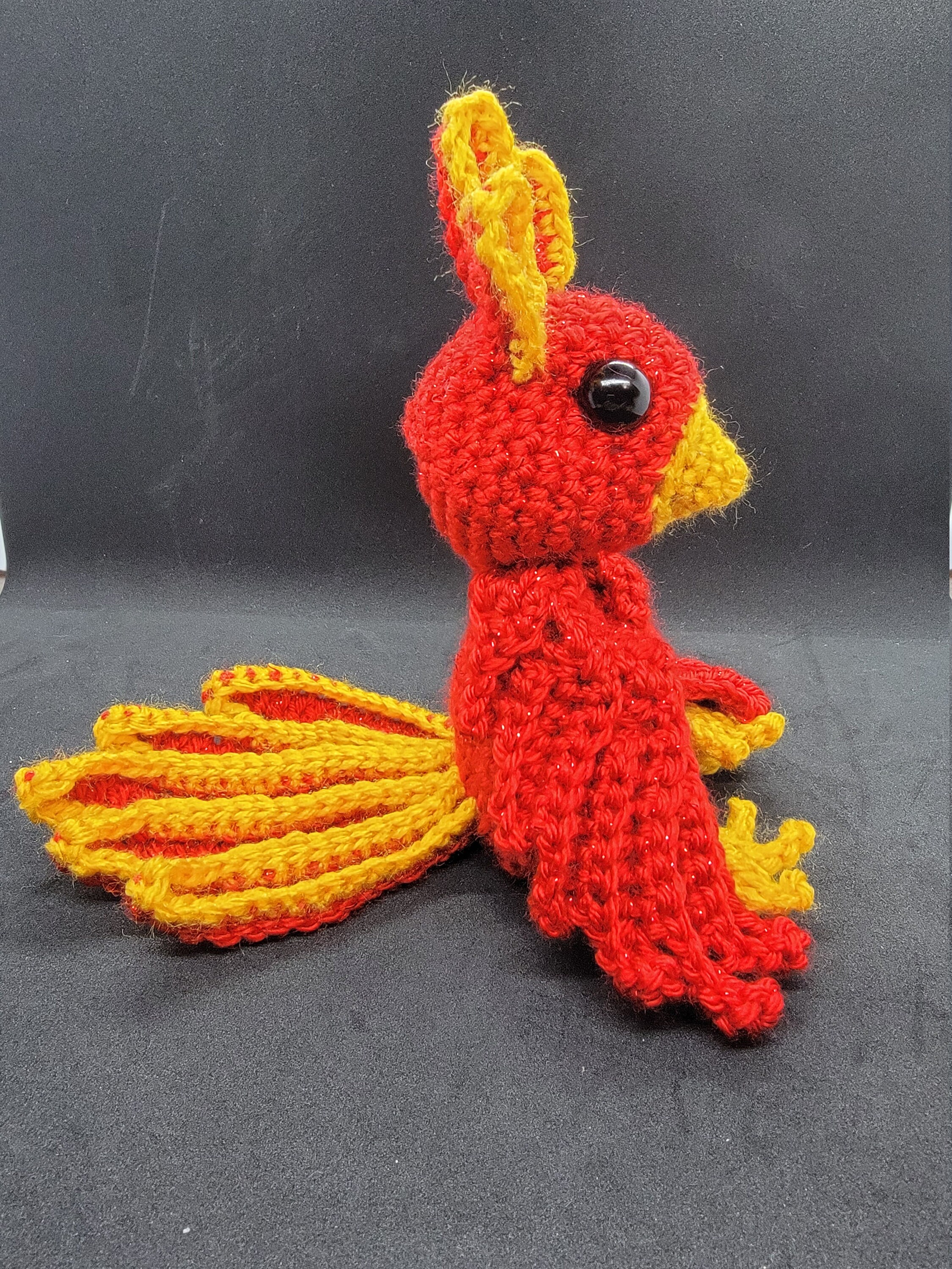 Phoenix Plushie - Etsy