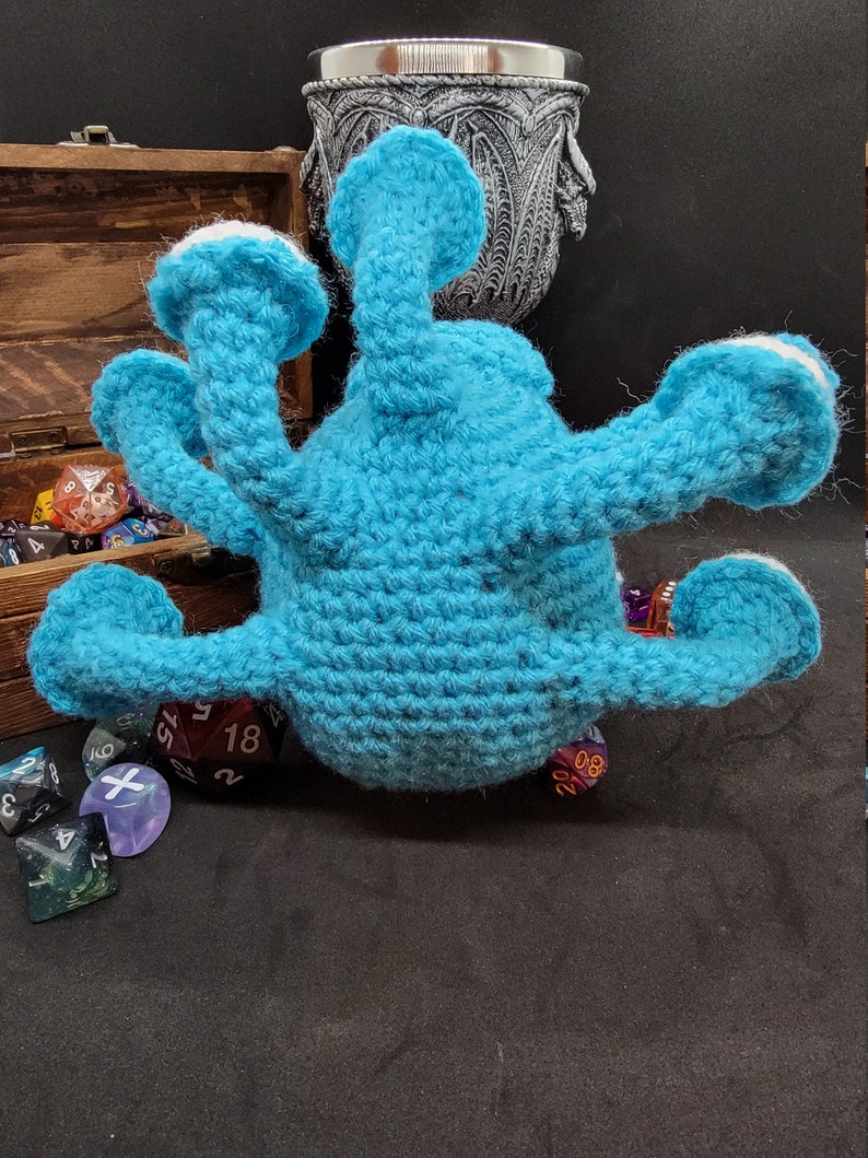 Beholder Plush Crochet Eye Stalk Monster Custom DND Monster - Etsy