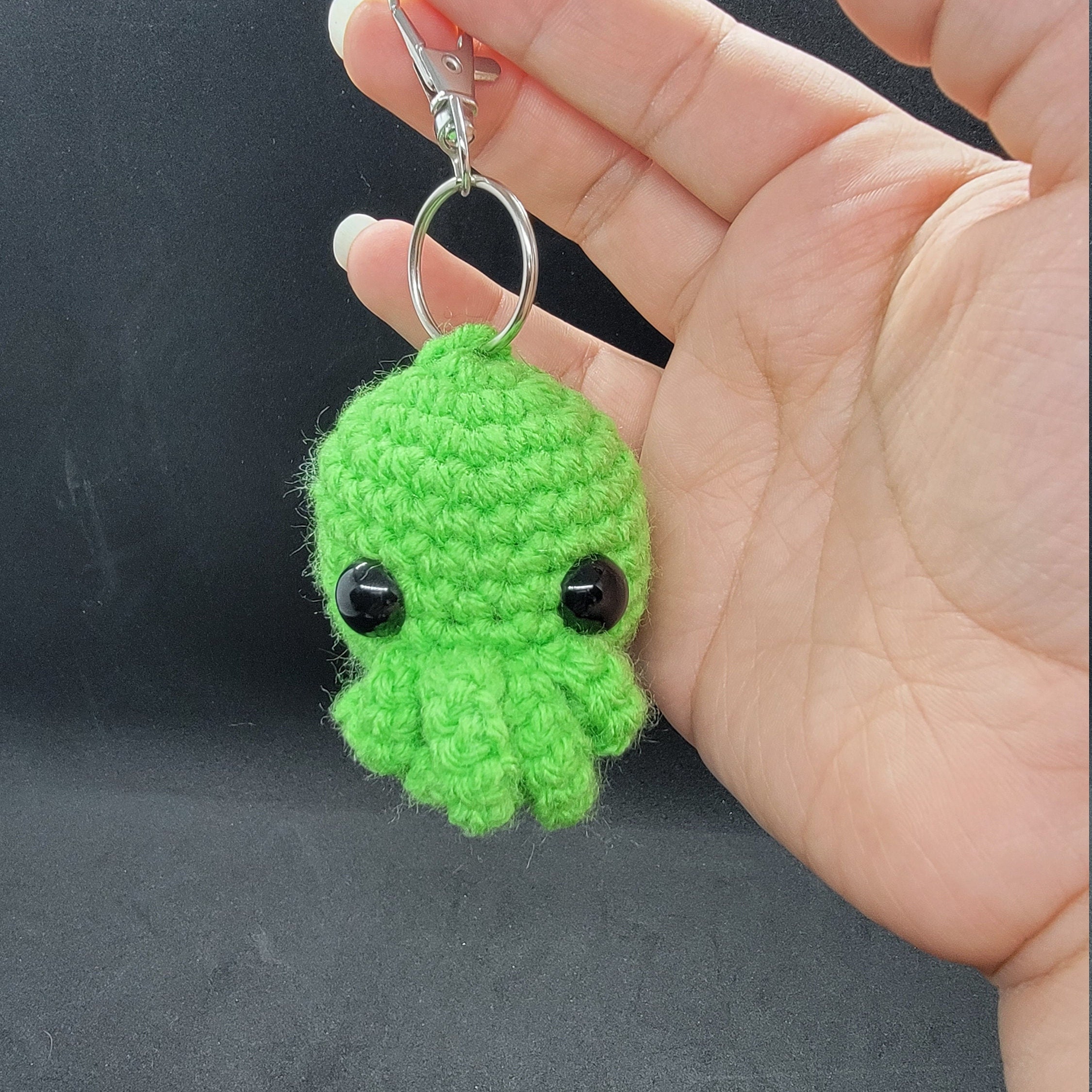 CROCHET PATTERN Cthulhu Keychain, Backpack Charm, Amigurumi Cthulhu ...