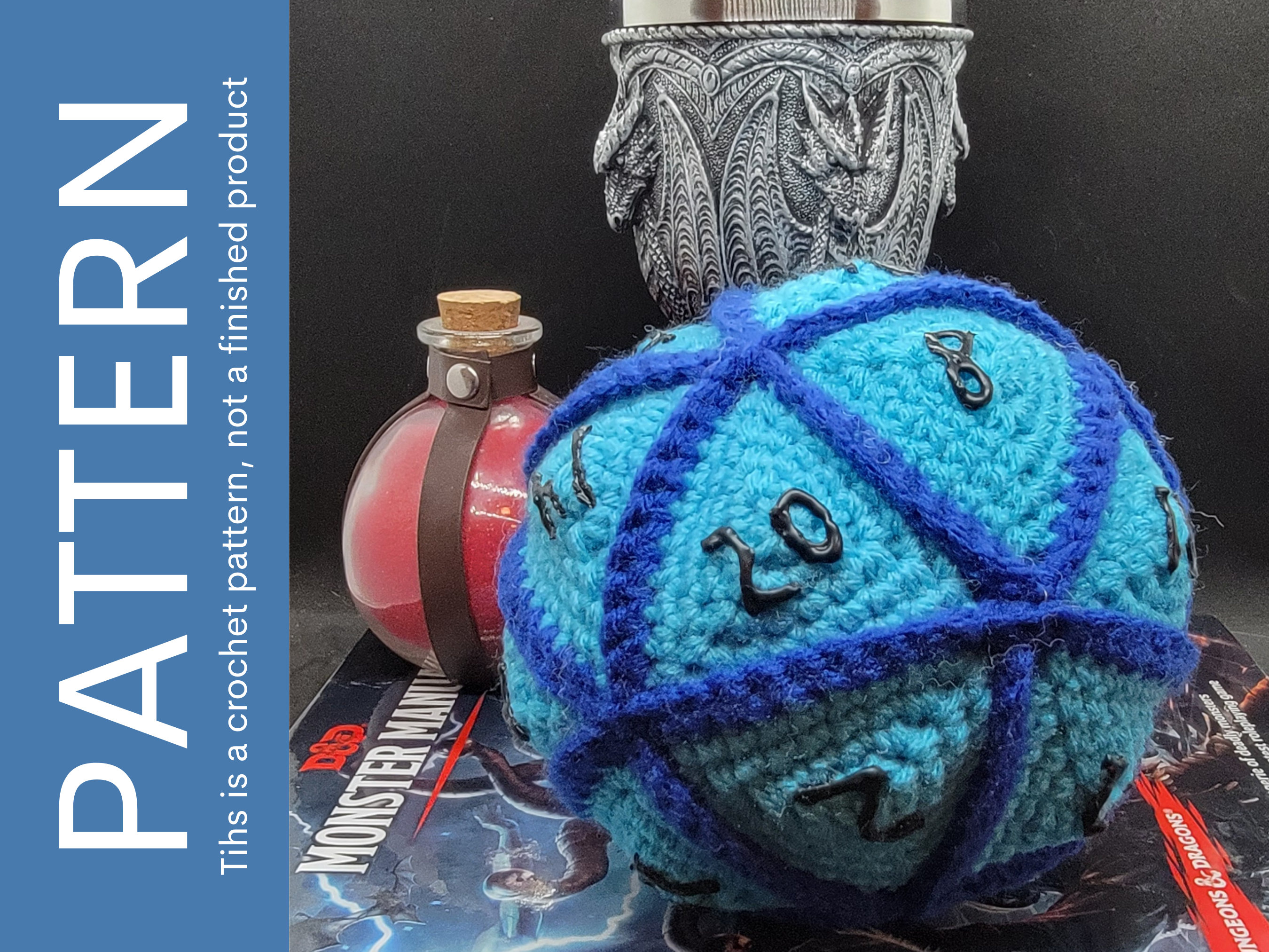 CROCHET PATTERN D20 Dice Plushie Crochet Dice Pattern - Etsy