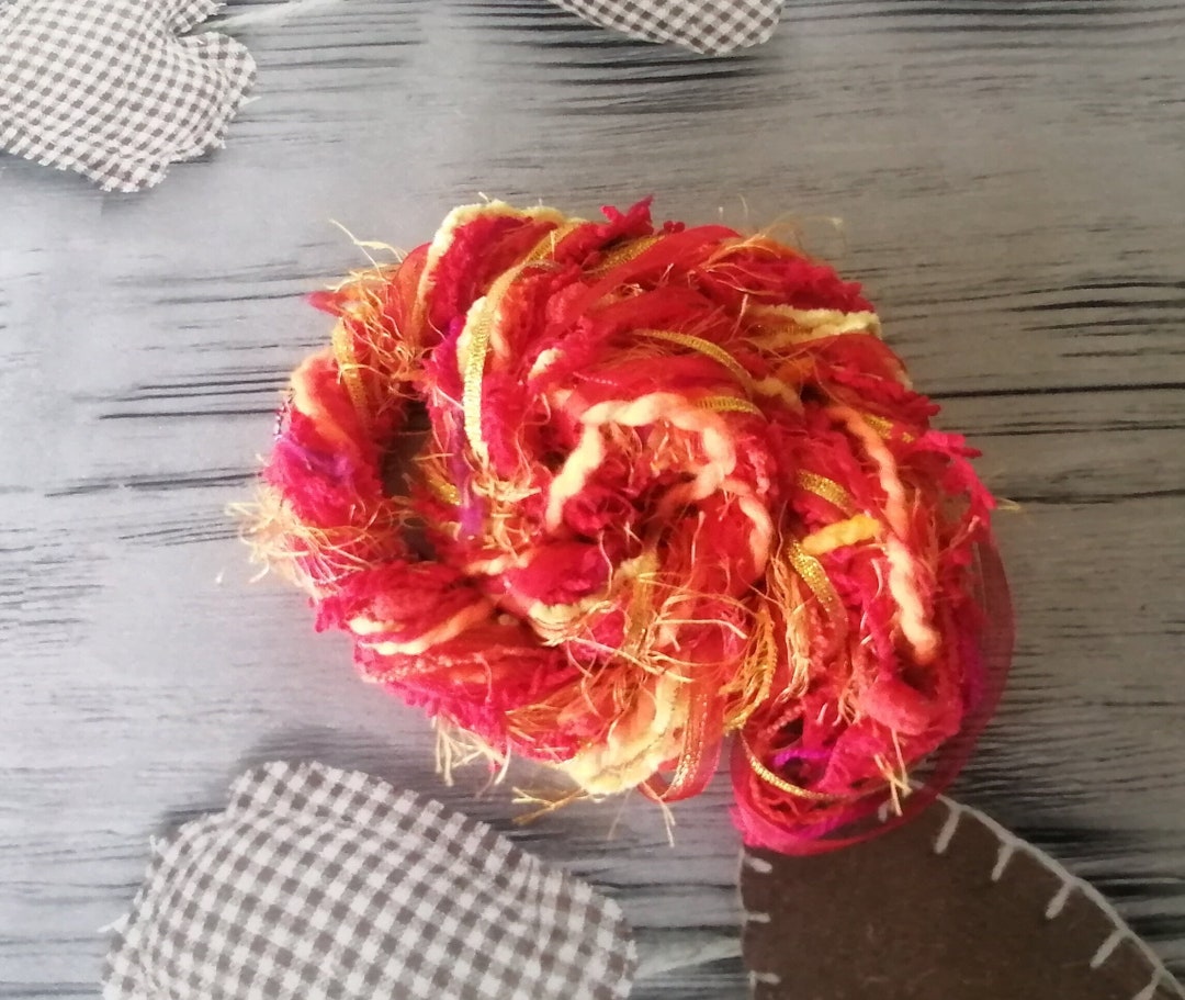 Fire 12x2 Mt Yarn Bundle, Fall Colors Yarn, Inspiration Kit for Autumn ...