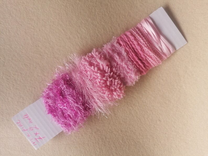 Rose Yarn Bundle, It's a Girl Colours, Novelty Yarn Simples, Supply for ...