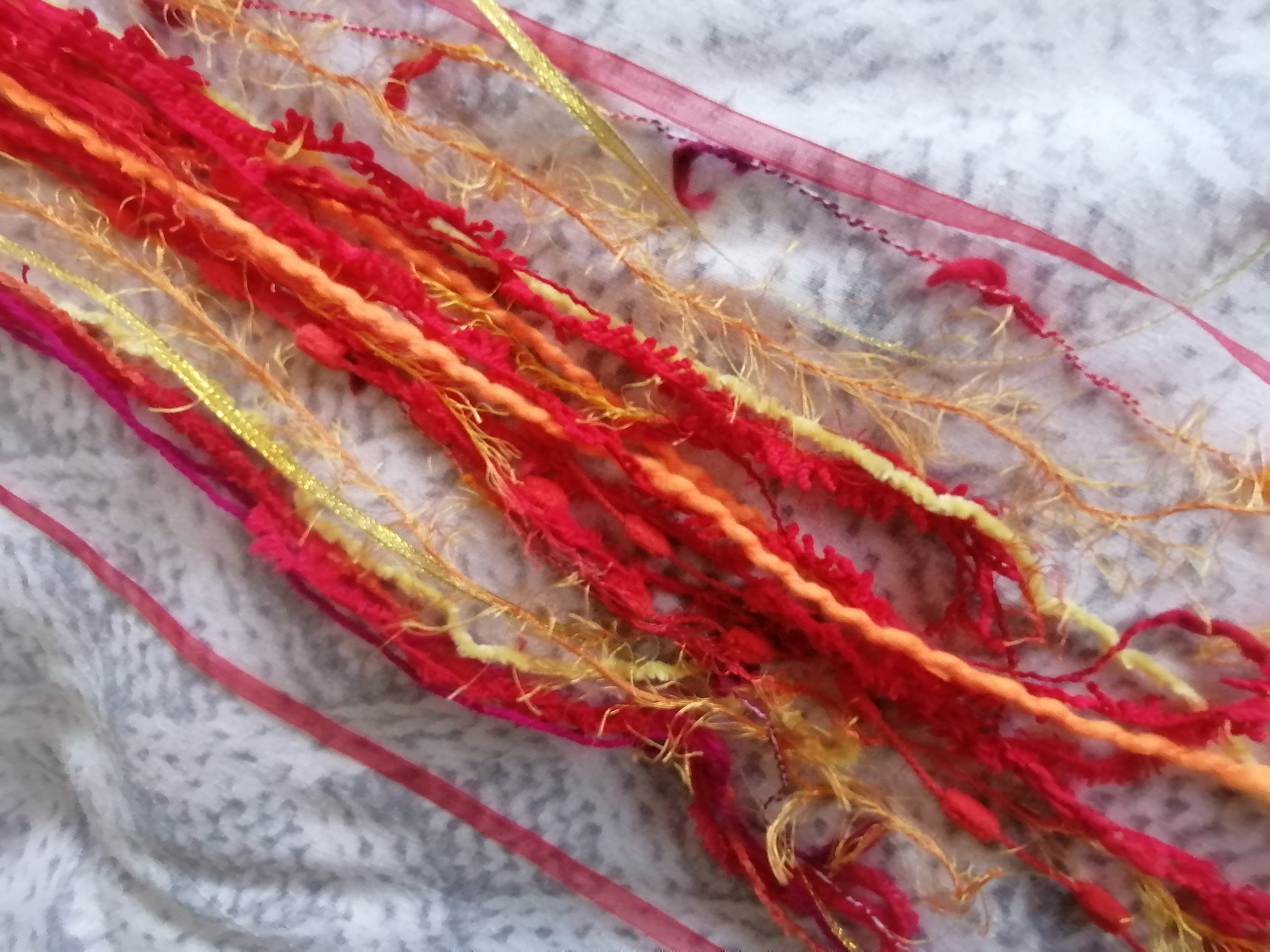 Fire 12x2 Mt Yarn Bundle, Fall Colors Yarn, Inspiration Kit for Autumn ...