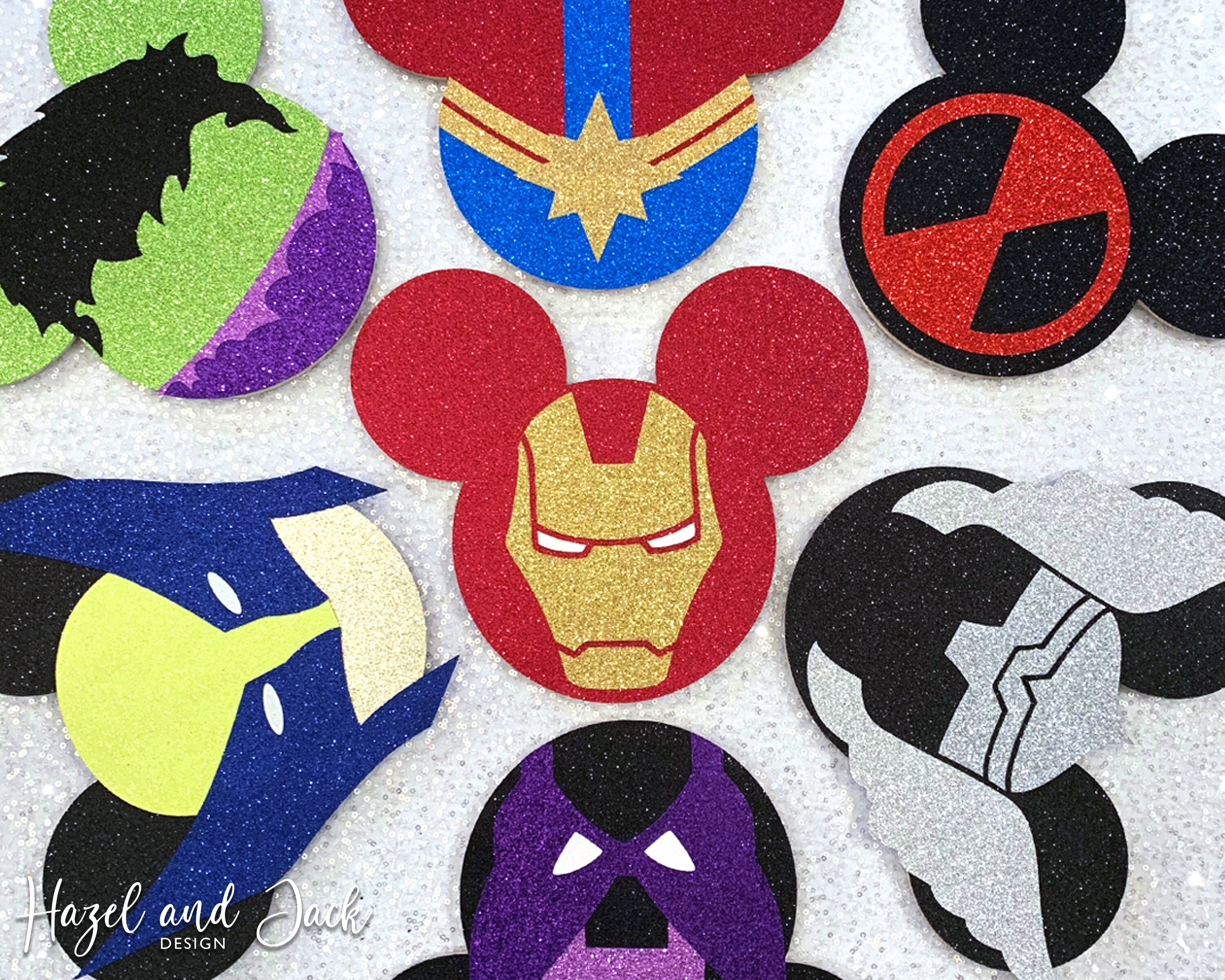 Iron Man marvel Sparkly Wooden Door Decor Magnet for Disney | Etsy