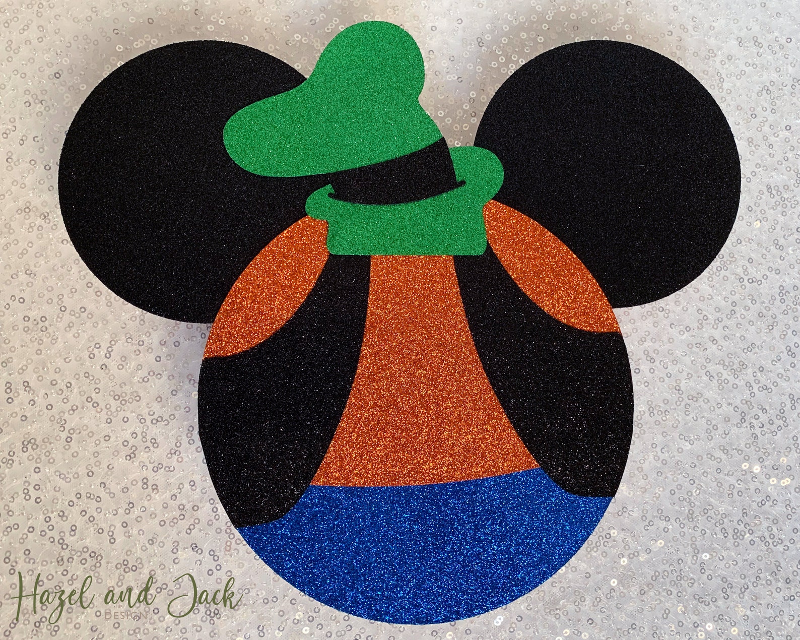 Goofy Sparkly Wooden Door Decor Magnet for Disney Cruise - Etsy