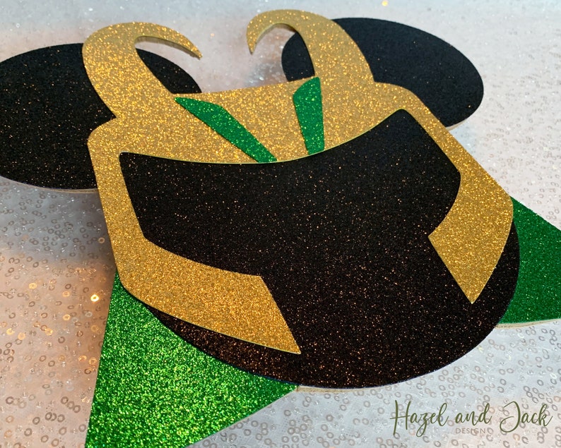 Loki marvel Sparkly Wooden Door Decor Magnet for Disney - Etsy