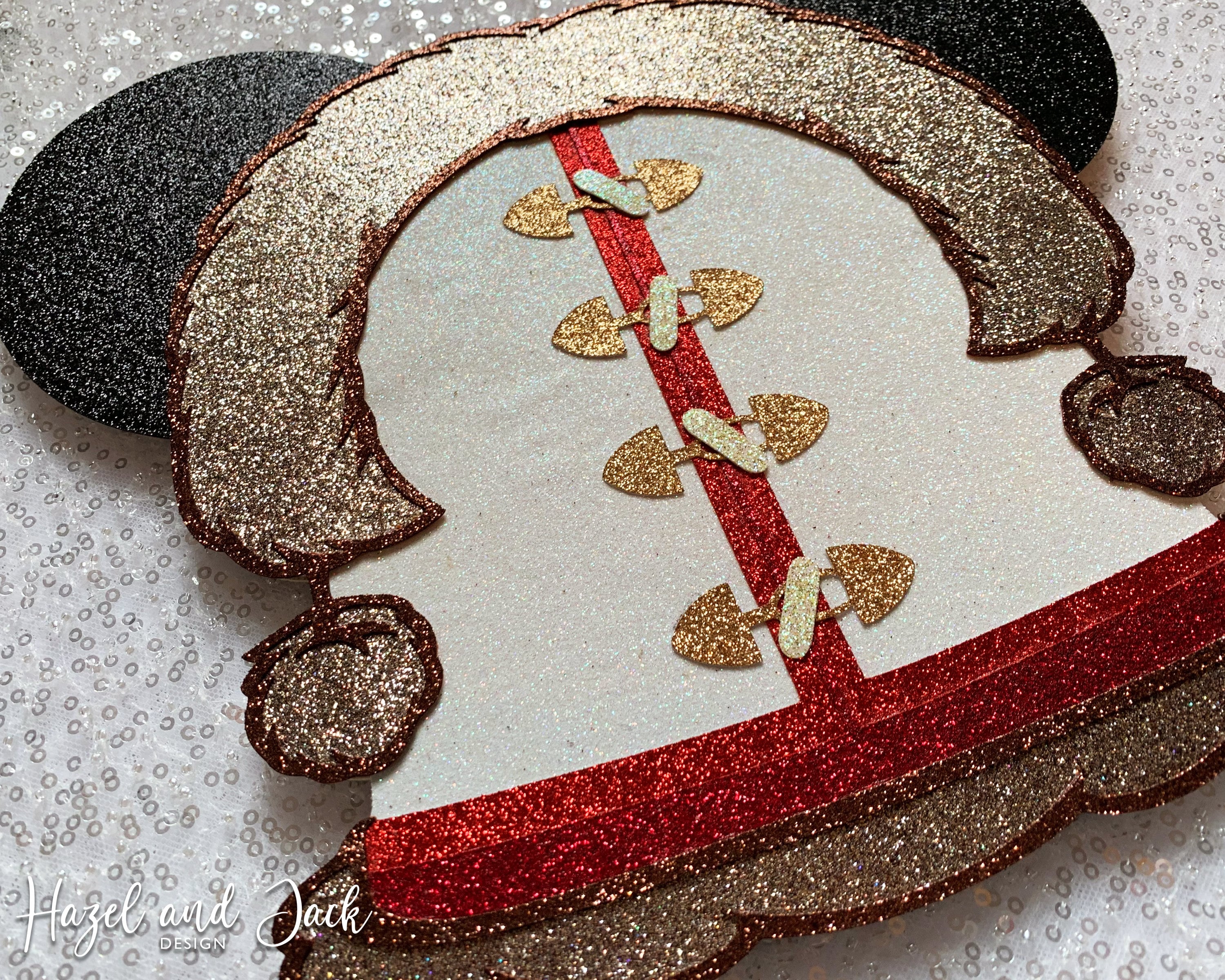 Alaska Attire Minnie Mouse Sparkly Wooden Door Decor Magnet - Etsy