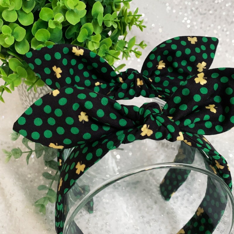 Shamrock Headband - Etsy