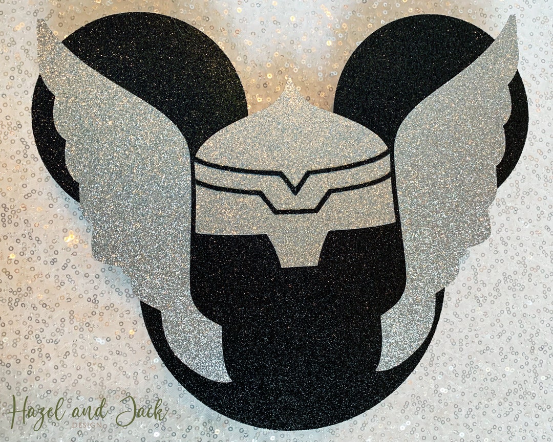 Thor marvel Sparkly Wooden Door Decor Magnet for Disney Cruise - Etsy