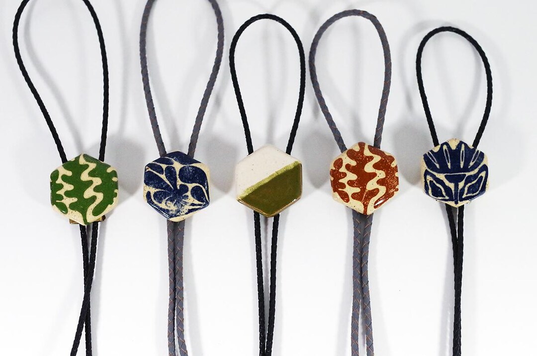 Bolo Tie – Ceramic Stoneware - Etsy