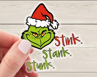 Stink Stank Stunk Ornament 2022 Stickers - Etsy