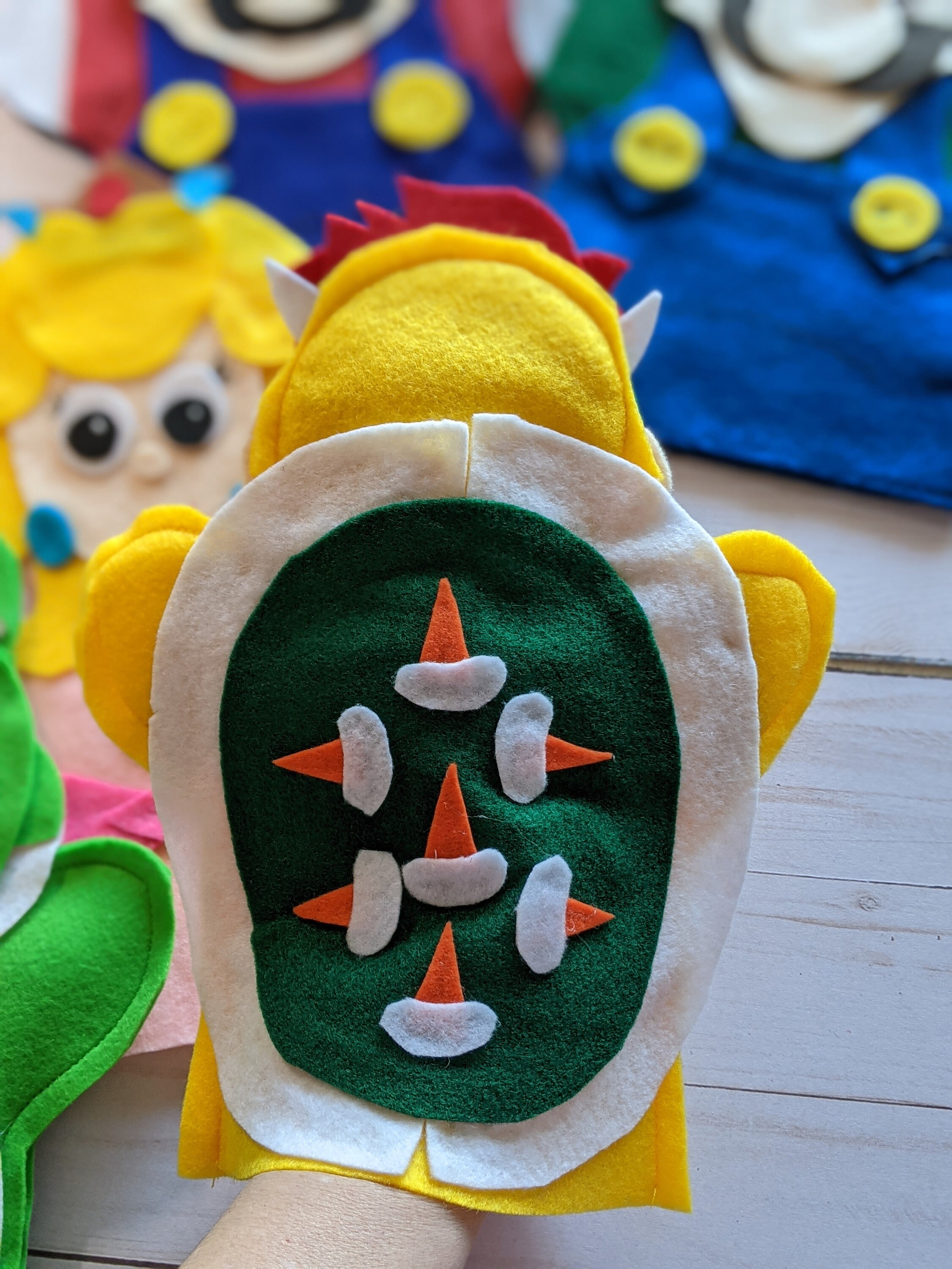 Super Mario Puppets Single Puppet Mario Luigi Princess - Etsy Österreich