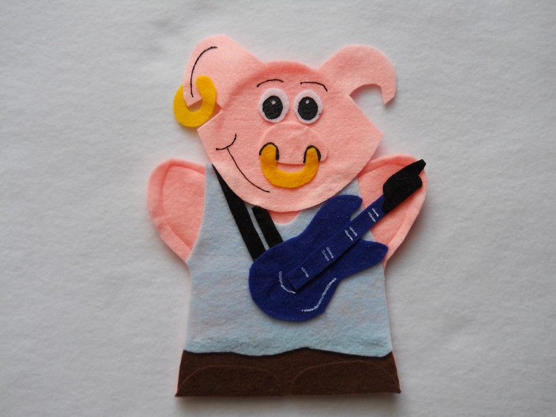 AIM Language Learning, Les Trois Petits Cochons (3 Little Pigs) Hand ...