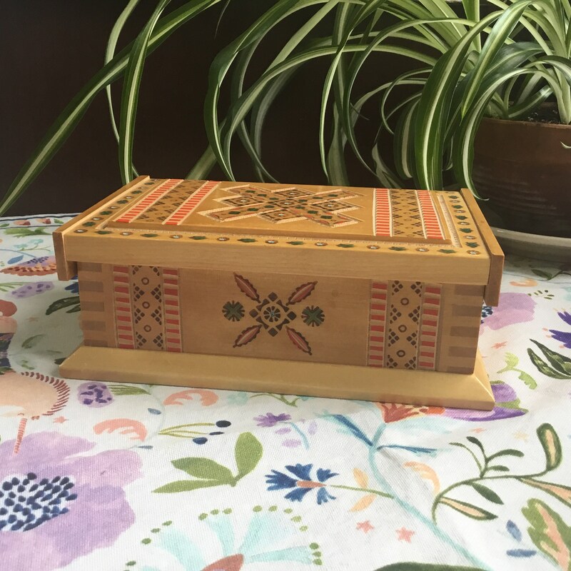 Carved Russian Box - Etsy