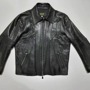 Gucci Leather Jacket - Etsy Canada Gucci Leather Jacket - Etsy Canada