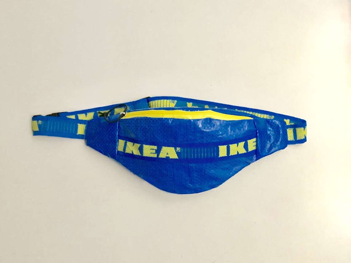 Sac Ikea recyclé, Sac banane Ikea réutilisé, Sac banane Ikea ...