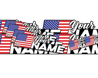 Racing Driver Name Decal - Etsy