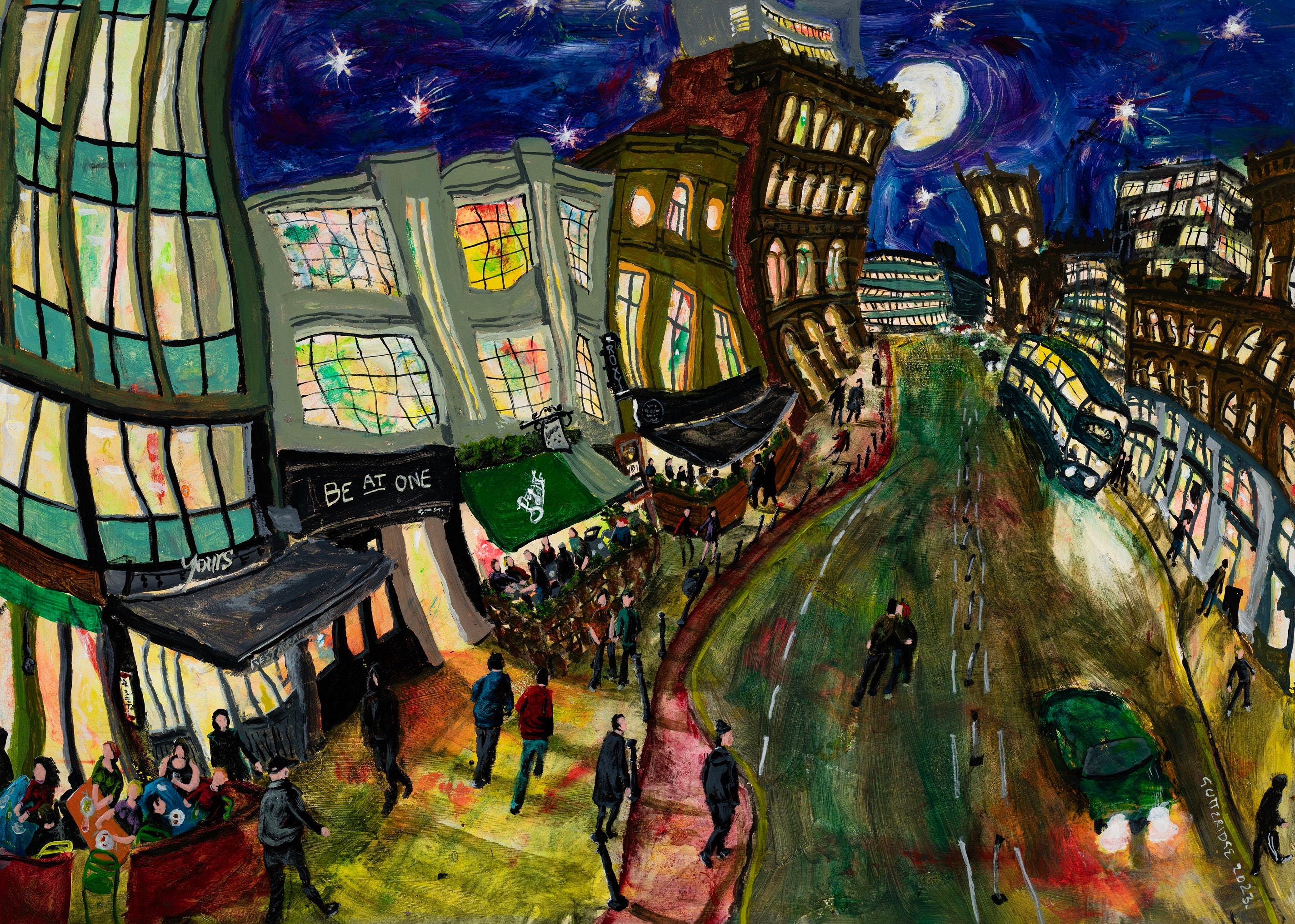 Bars on Deansgate No. 3, Manchester, Signed Limited Edition of 25 Fine ...