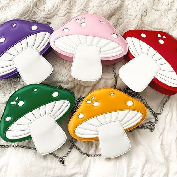 Mushroom Purse - Etsy
