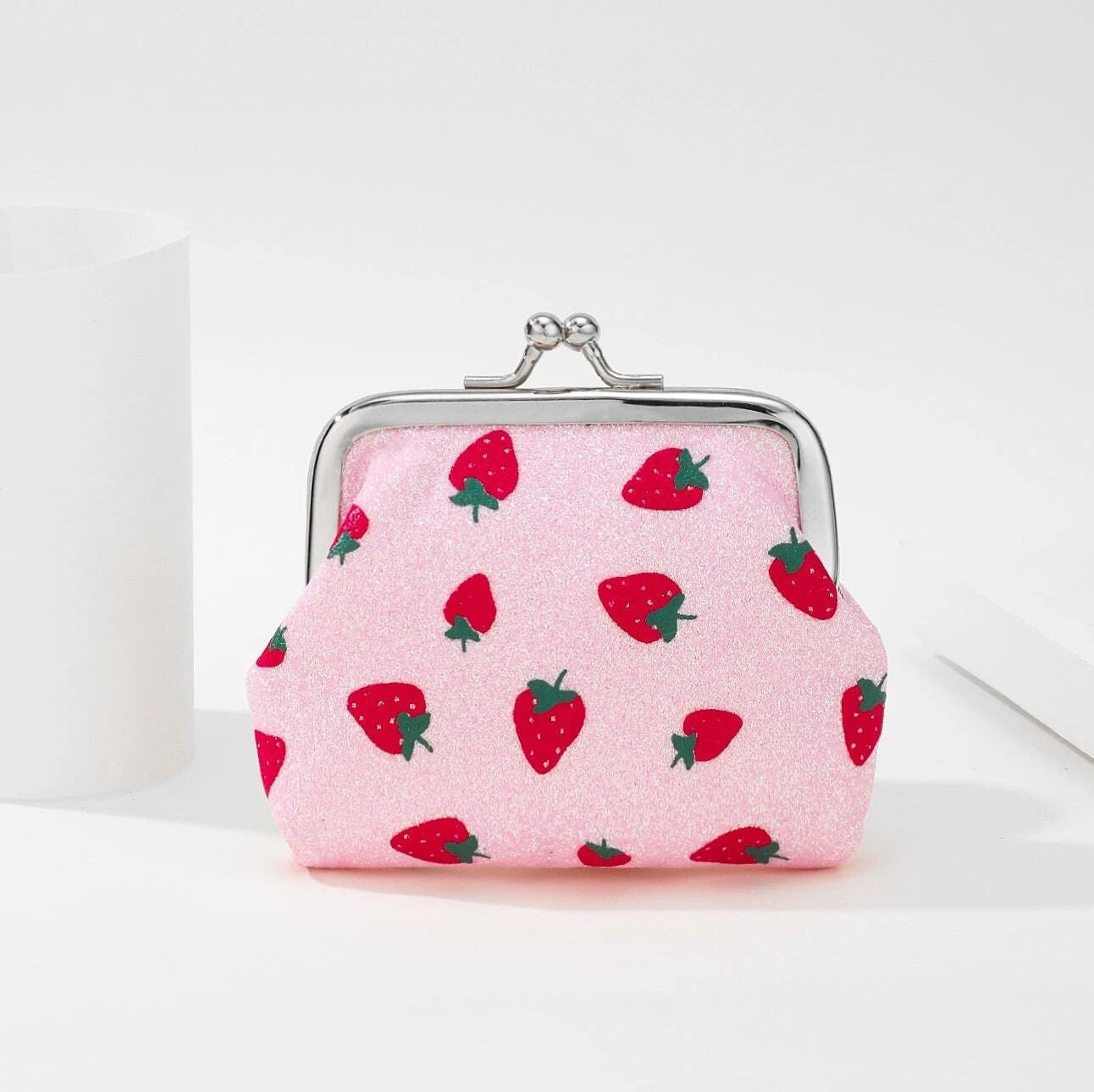 Strawberry Coin Purse - Etsy