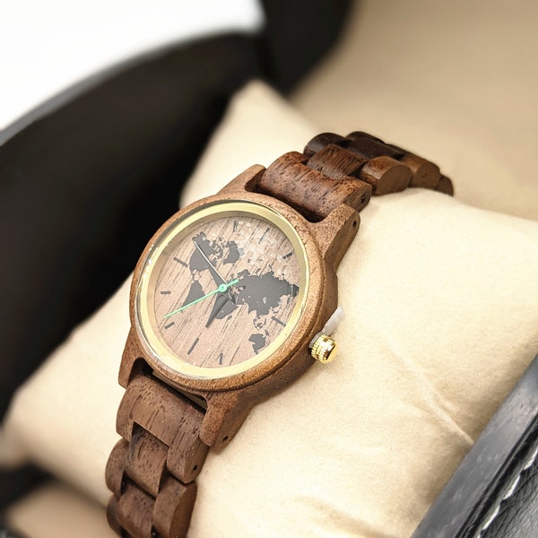 World Map Watch - Etsy