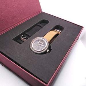 Natural Marble Real Stone Watch Anniversary Gift, Wood Watch Men, Women ...