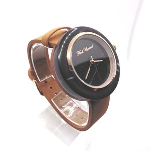 Natural Marble Real Stone Watch Anniversary Gift, Wood Watch Men, Women ...