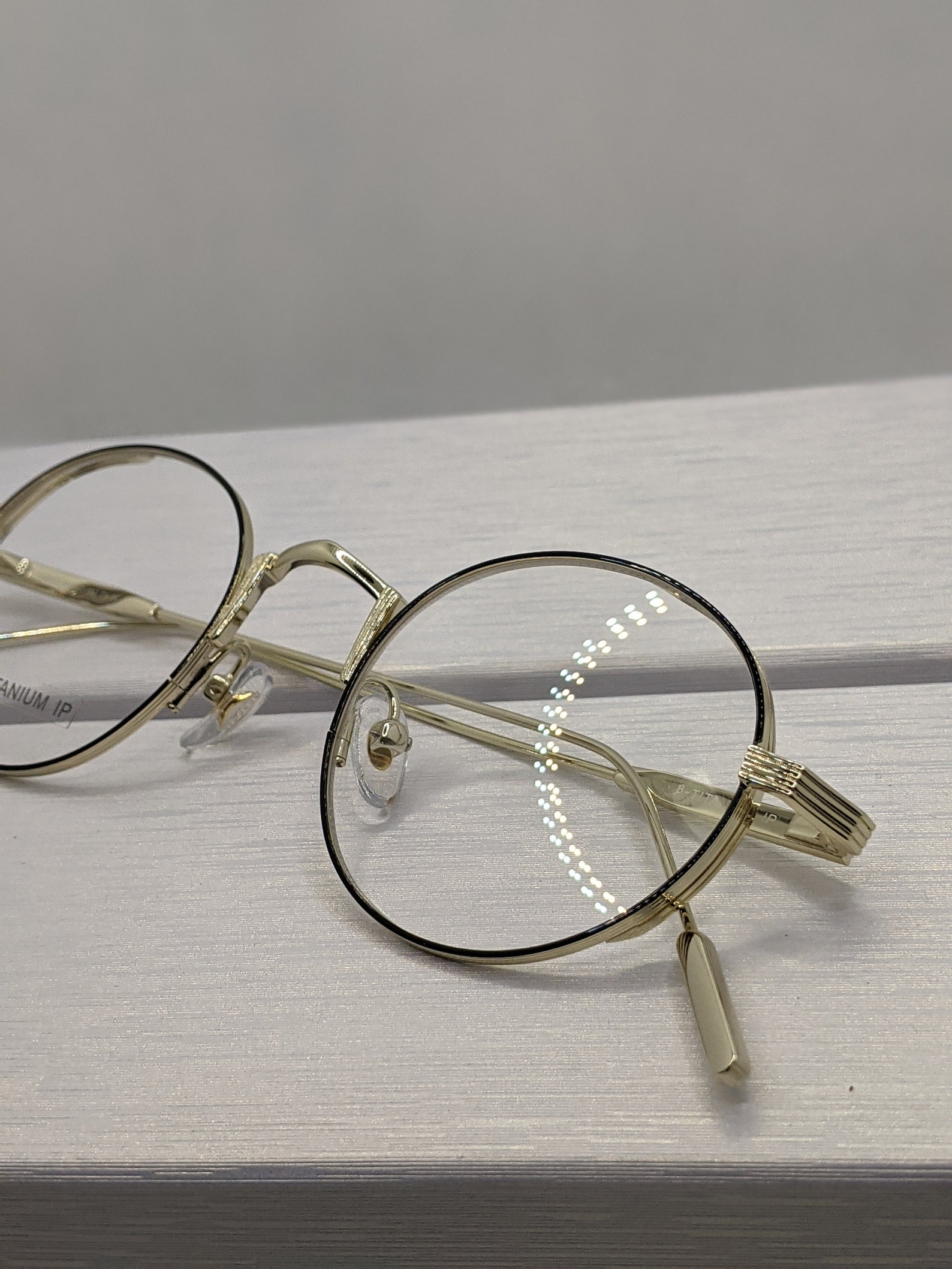 Titanium Small Round Glasses Frame Prescription Glasses - Etsy