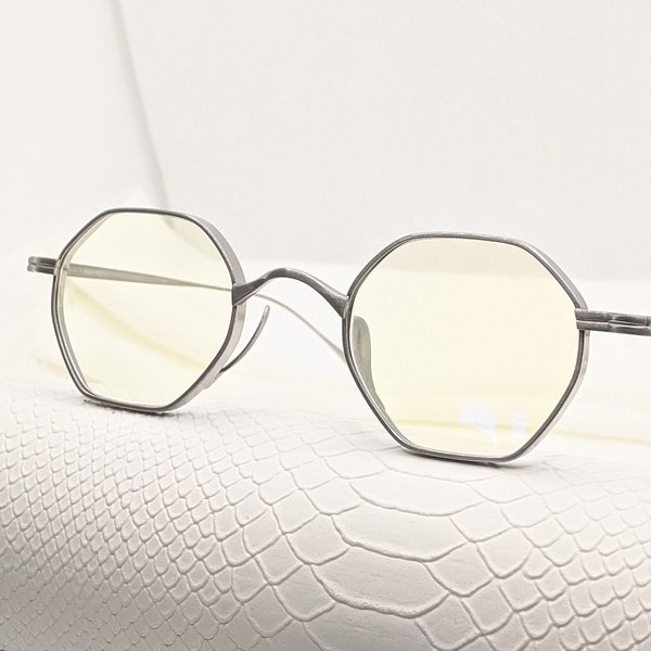 Octagon Glasses - Etsy