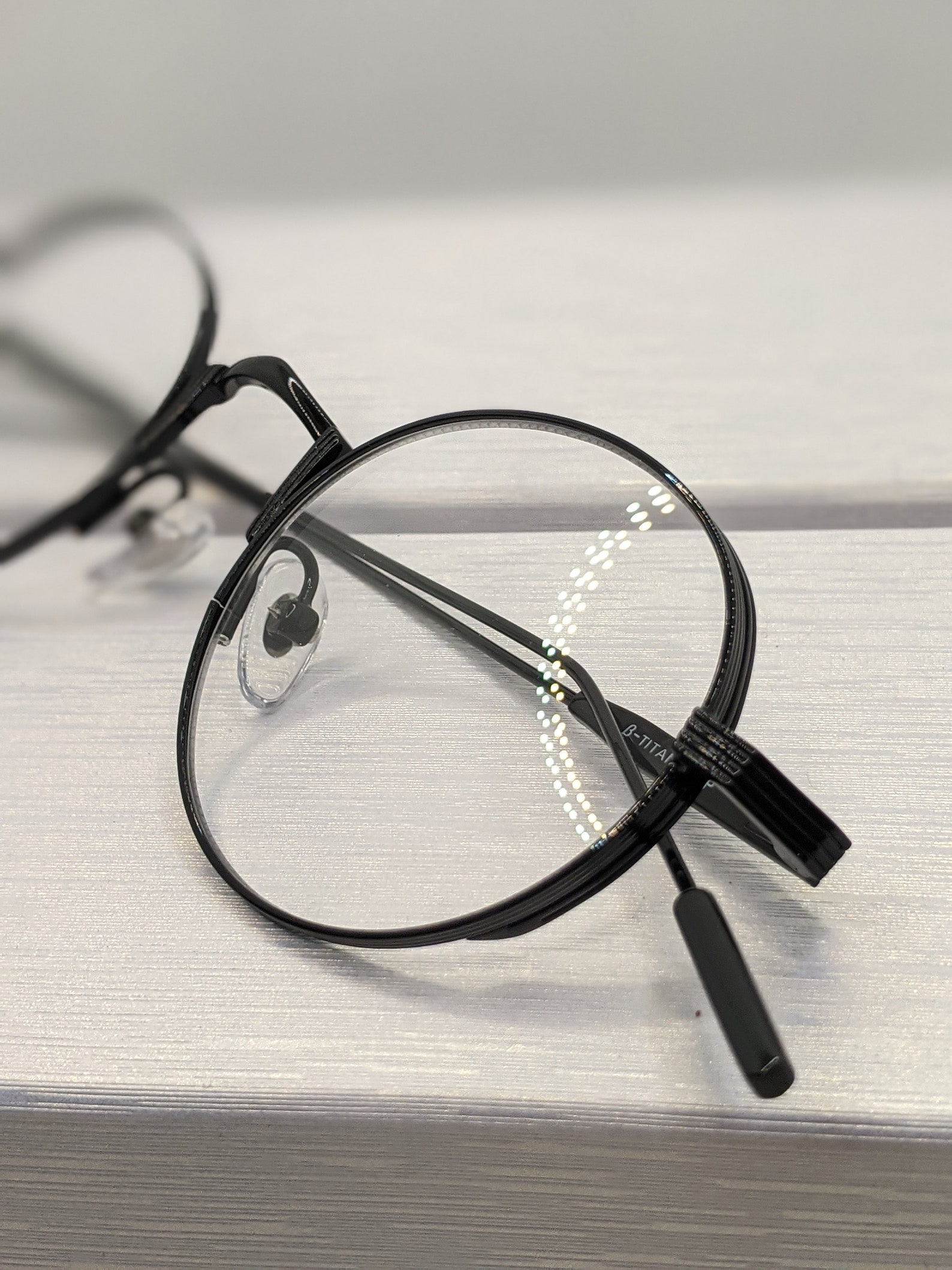 Titanium Small Round Glasses Frame Prescription Glasses - Etsy