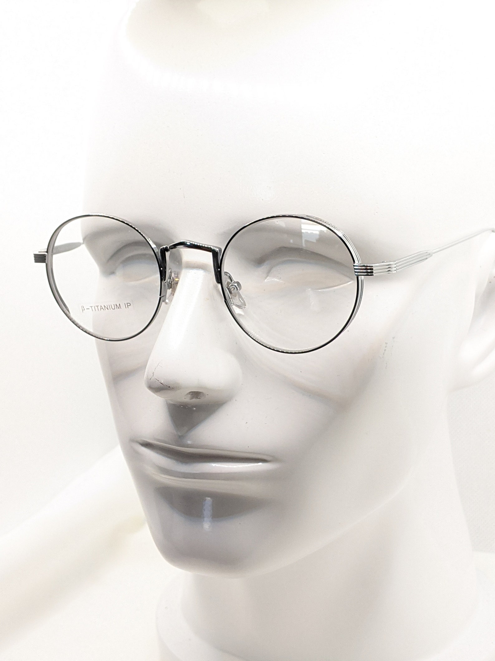 Titanium Small Round Glasses Frame Prescription Glasses - Etsy