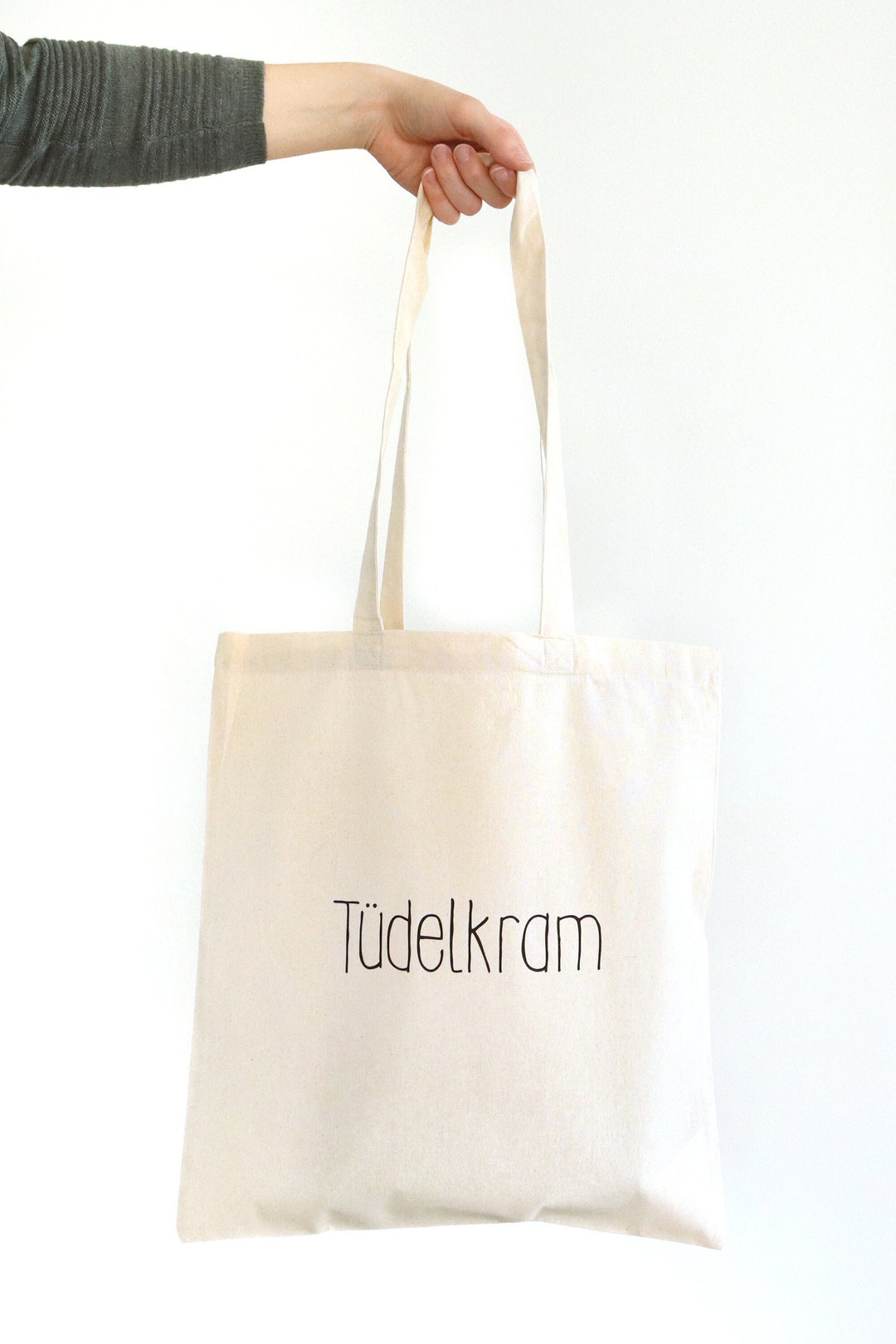 Tüdelkram Cotton Bag Maritim Jute Bag With Saying Motif North German ...