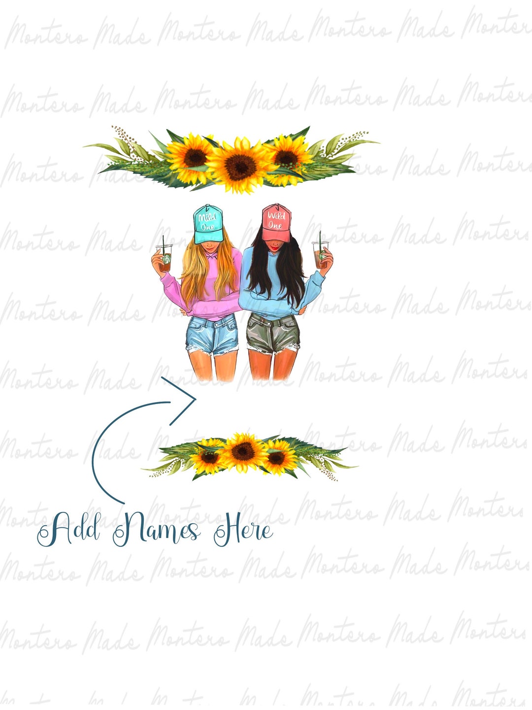 Mild One Wild One Friends PNG Digital Only - Etsy