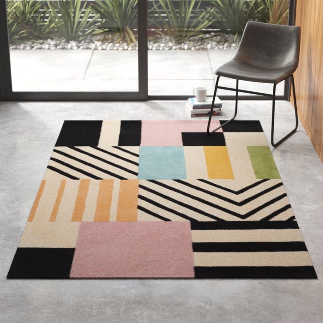 Rugs New Modern Hand Tufted Texture Elin Designer Rug AS-05 4x6 5X8 6X9 ...